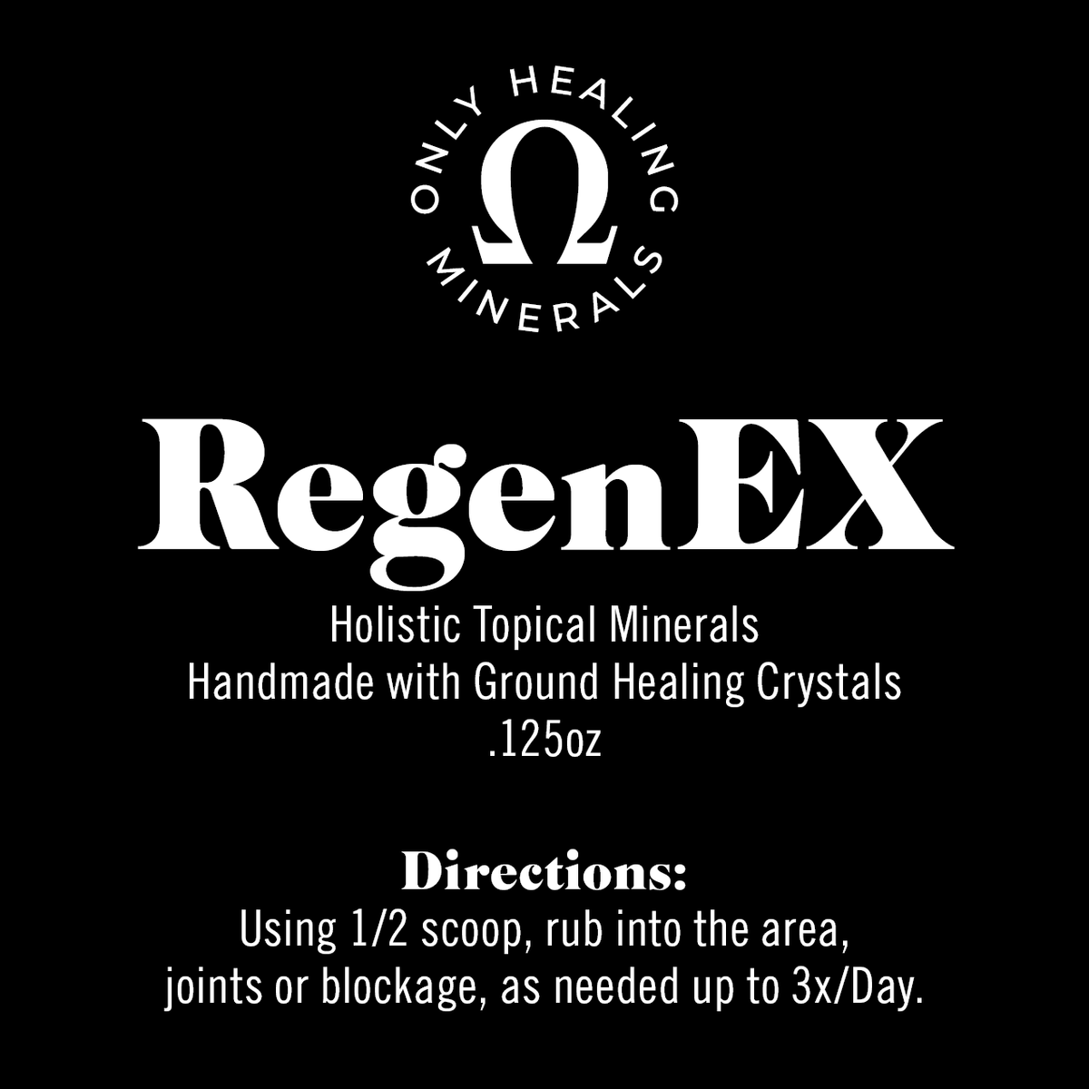 ReGenEX • Knots Joints Blocks •Topical Blend – Ohm State of Mind